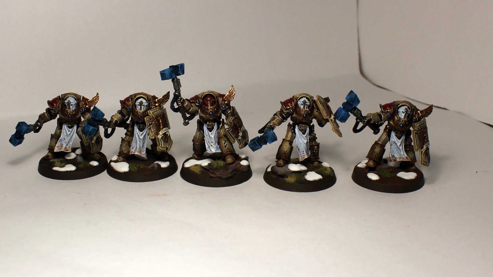 Into the Abyss painting: Phoenix Terminators for 40k