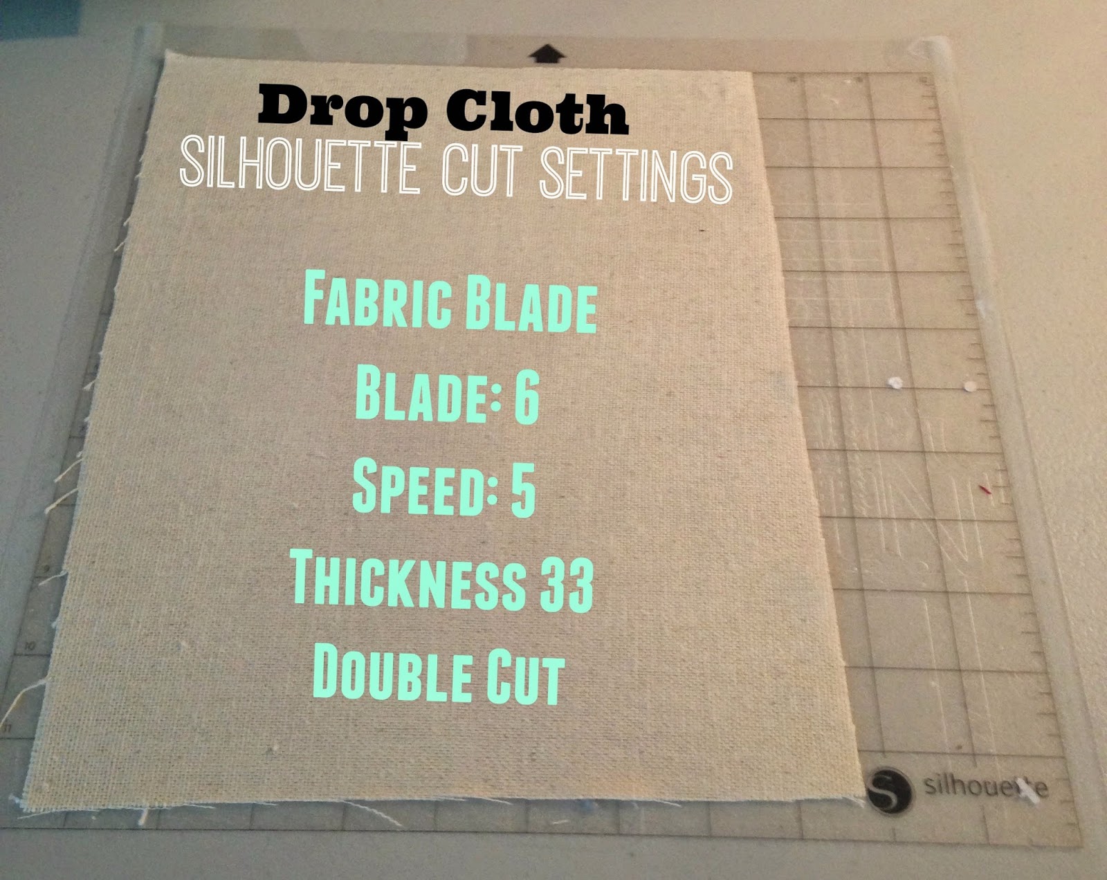 How to Cut Drop Cloth with Silhouette - Silhouette School