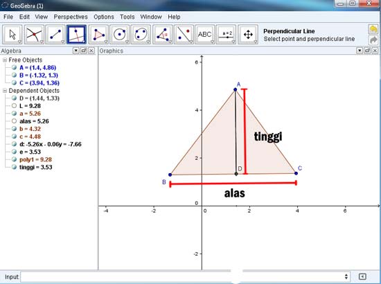 Mathematic is Fun: CARA PENGGUNAAN SOFTWARE GEOGEBRA