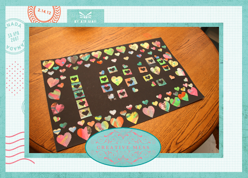 Creative Mess: Valentine Heart Project
