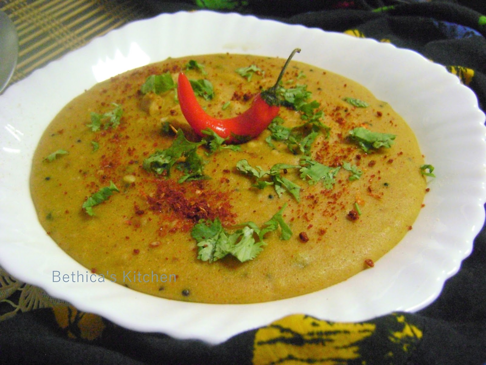 Bethica's Kitchen Flavours: Jowar Atta Upma (Sorghum Flour Porridge)