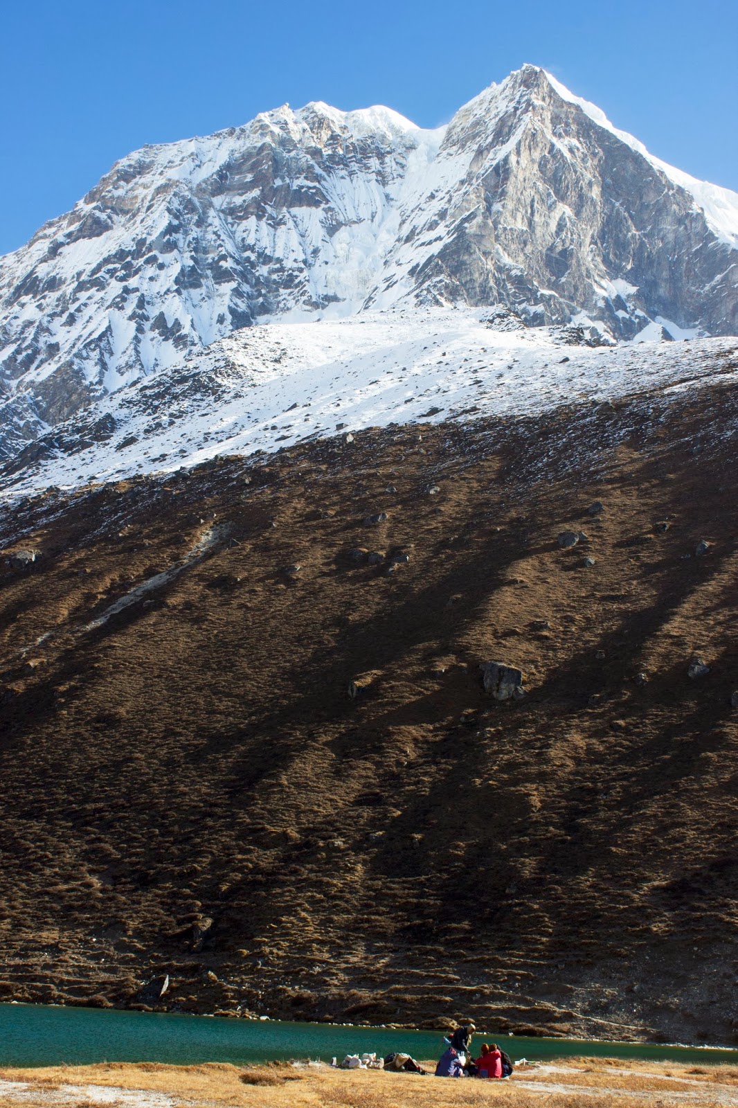 Dzongri-Samiti Lake trek: DAY 6: THANSING-LAMUNEY-SAMITI LAKE-THANSING ...