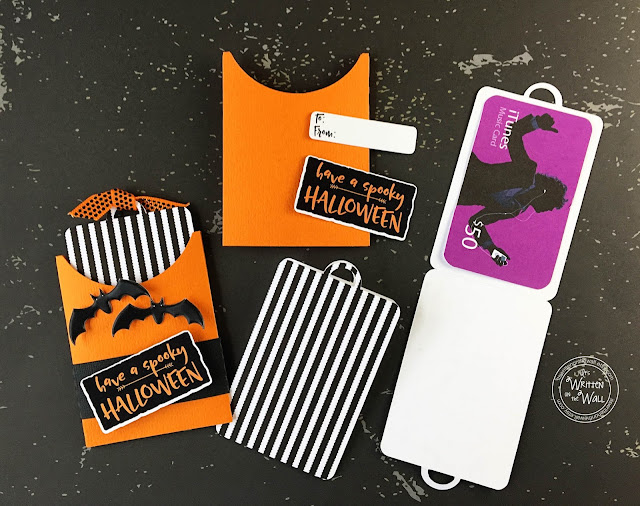 It's Written on the Wall: Have a Spooky Halloween-Fun Gift Card Holders ...