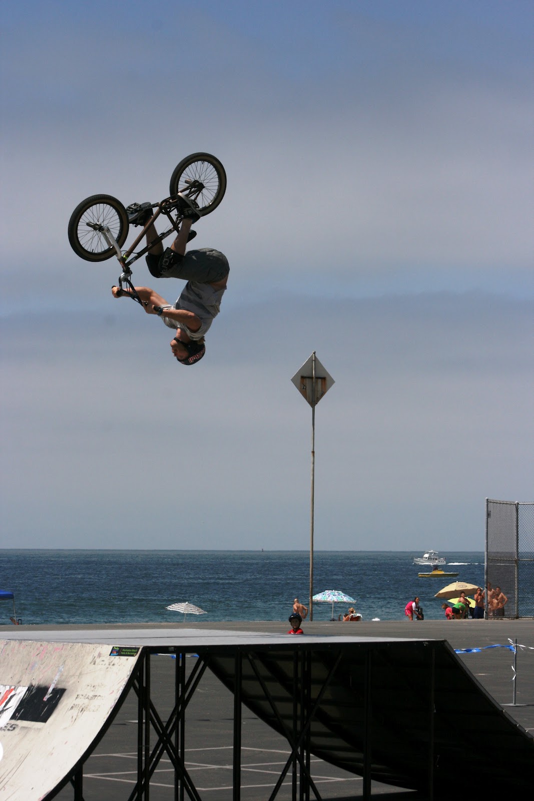 ciao! newport beach: BMX riding at the beach