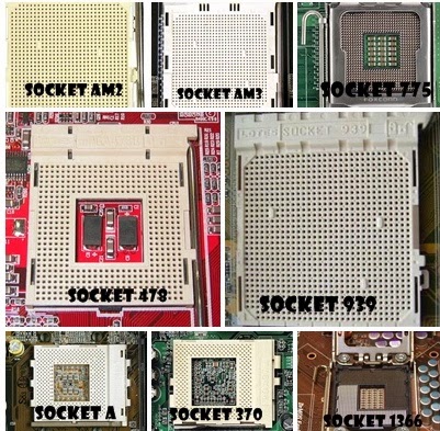 Mantenimiento de equipos de voz y datos : DIFERENTES TIPOS DE SOCKET