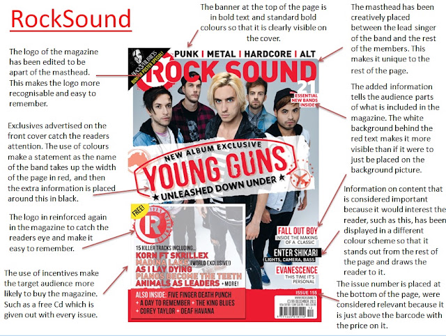 Devon - Media Blog..: Codes and Conventions of front covers - Rocksound ...