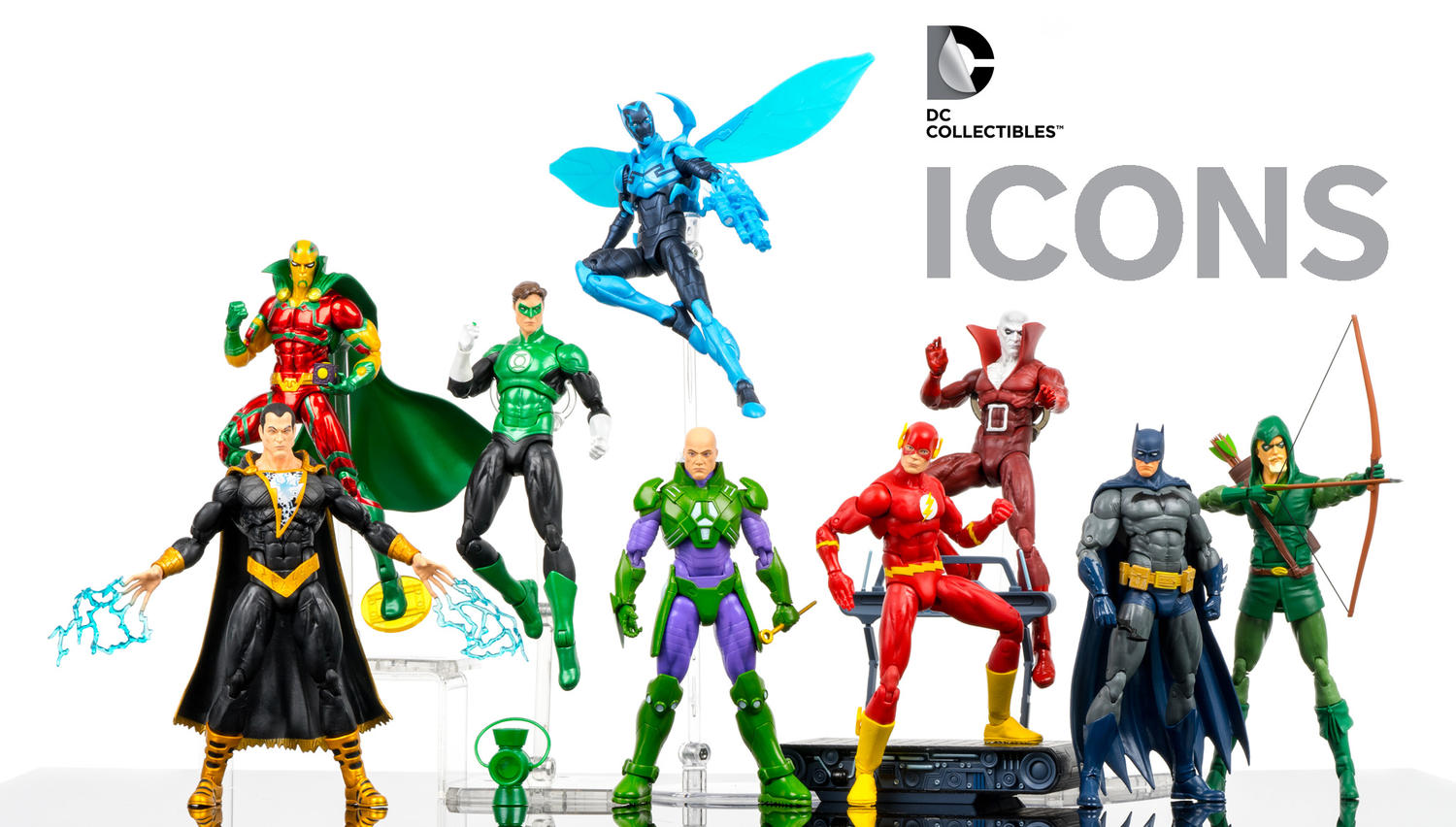 El Agujero del Blister: DC Collectibles Icons la Nueva línea de Figuras DC