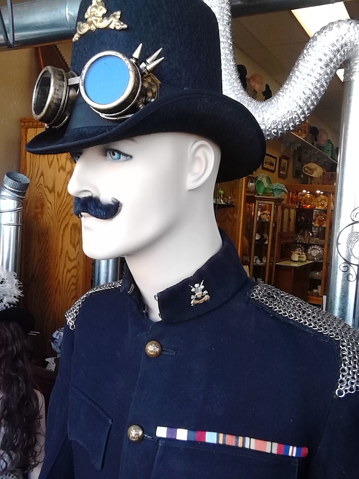 True Story Club: Steampunk Window Display: Legends & Lace In Florence ...