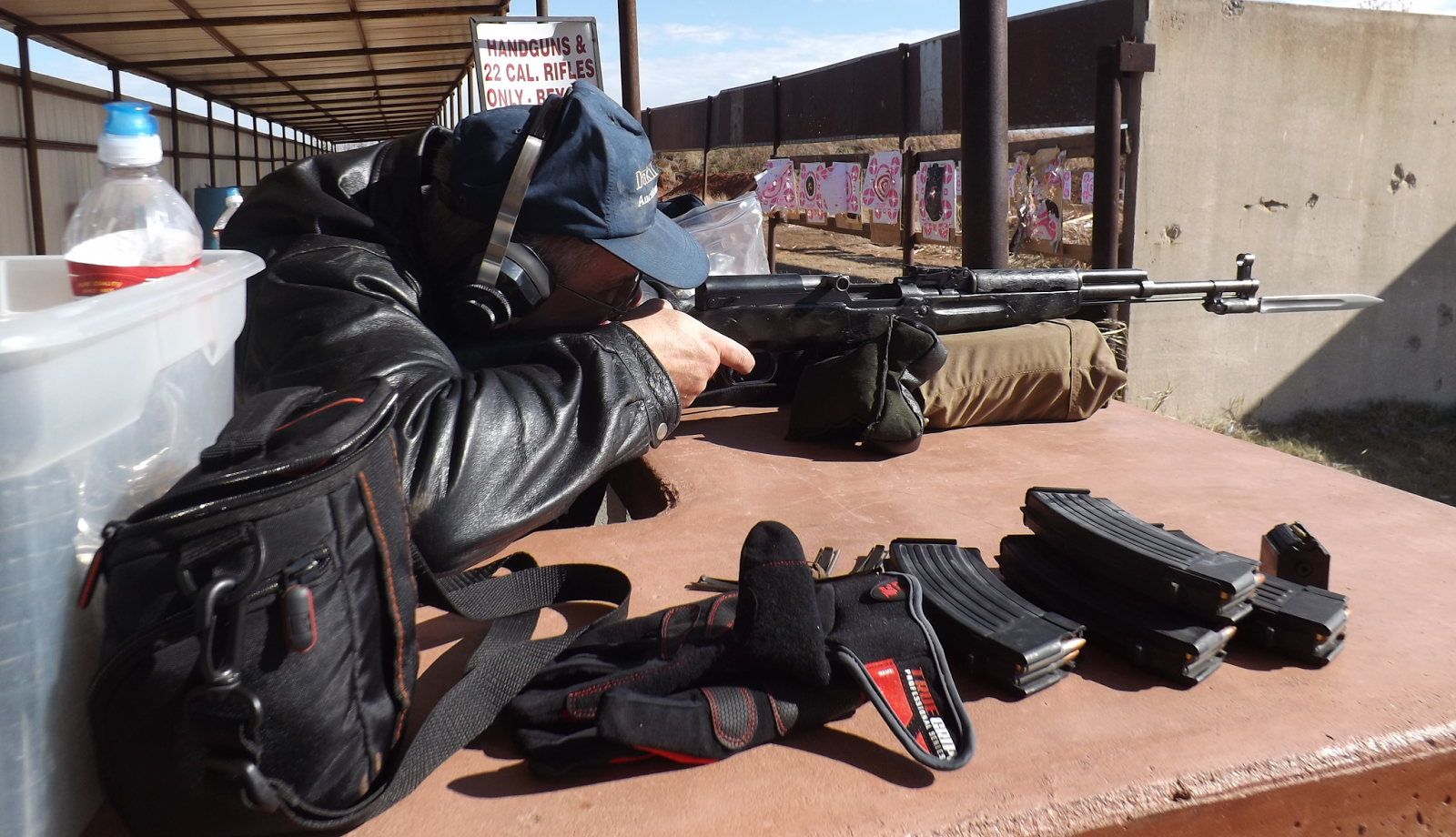 Southern Man shoots the SKS.