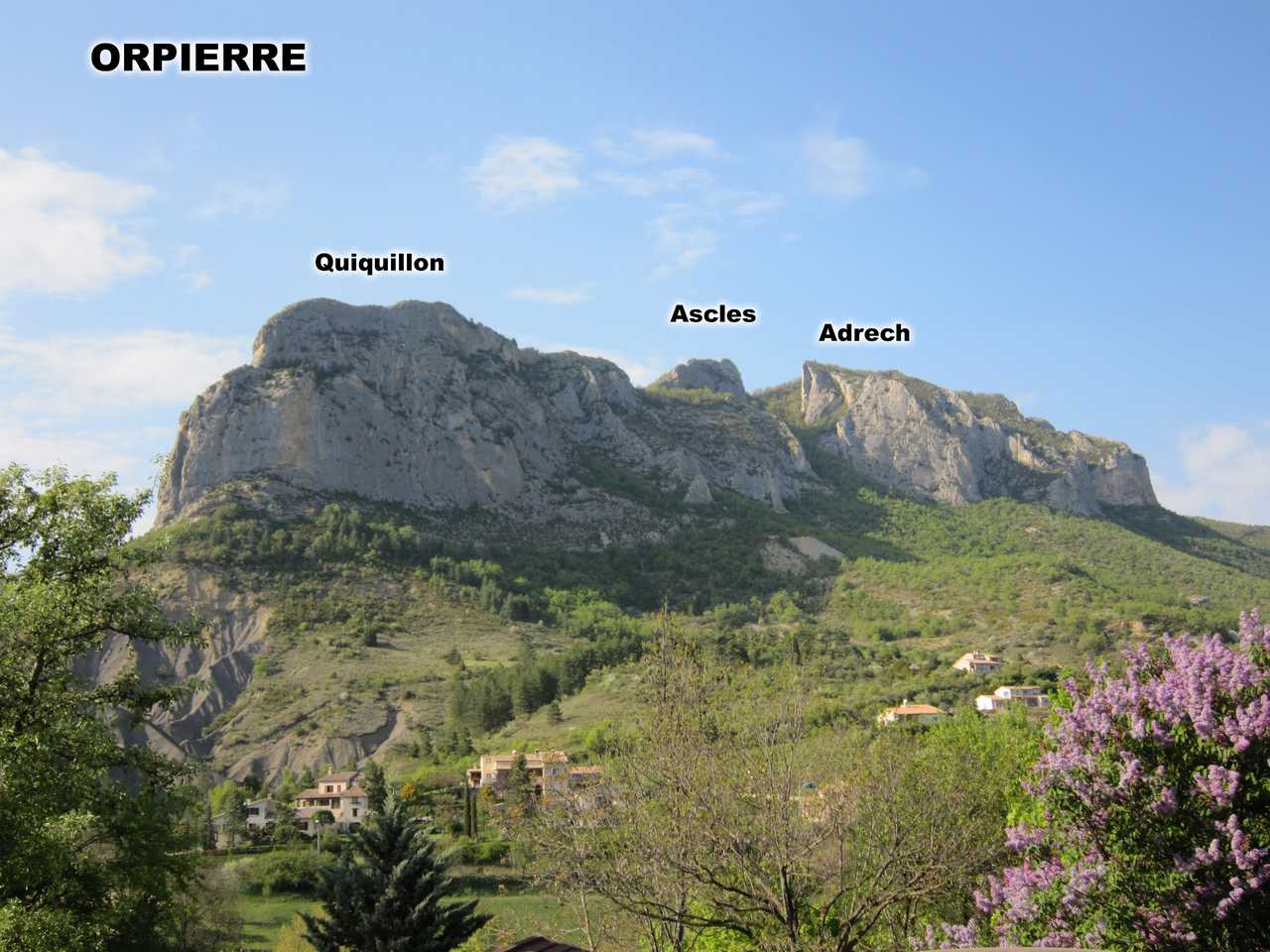 Orpierre - Accesos ~ Escalando