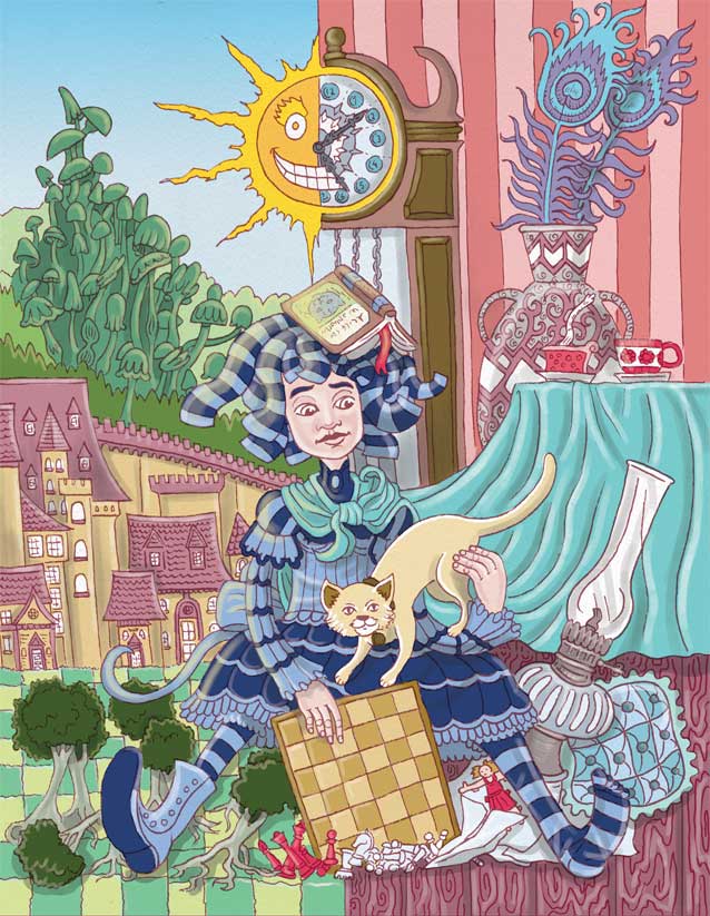 Ethan Mongin Illustration | Design : Alice Through the Looking Glass ...