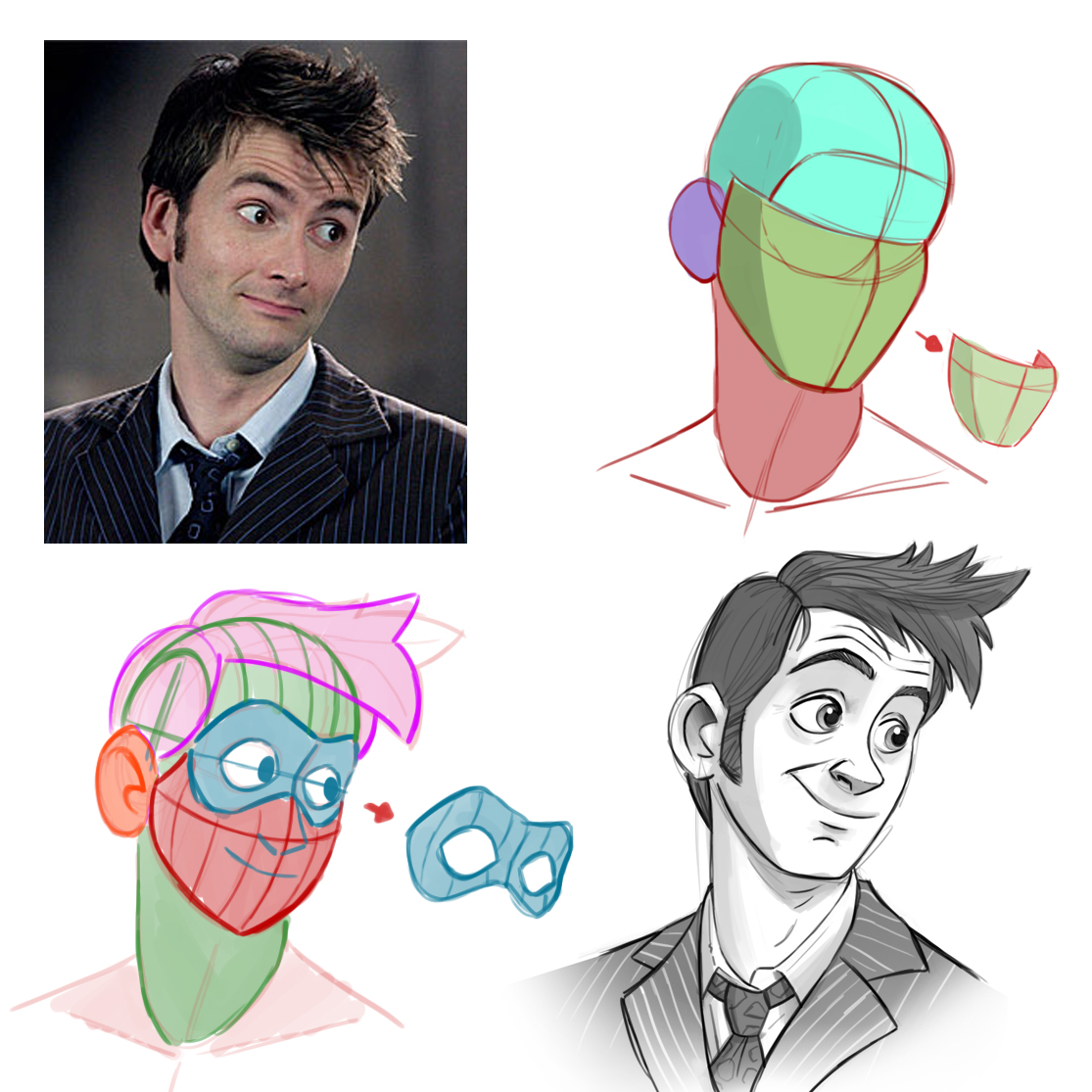 Learning drawing principles: who