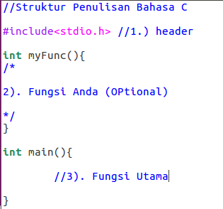 Pengenalan dan Struktur Bahasa C | Petualang Tekno
