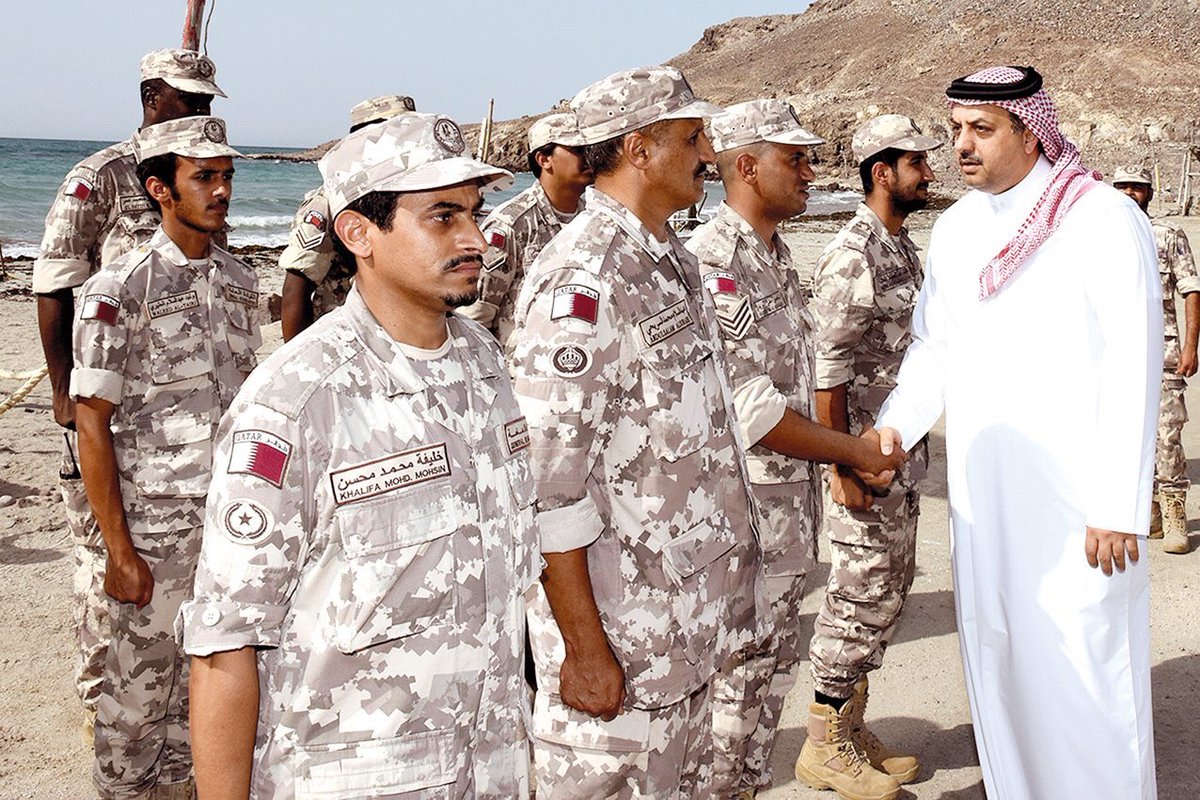 Asian Defence News: Qatar Minister for Defense Affairs inspects the ...