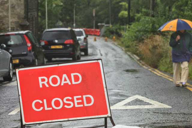 Jim's Loire: Kingussie: more photos of the flooding