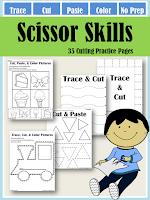 The RV Classroom: Wrapping Paper Fine Motor Activities