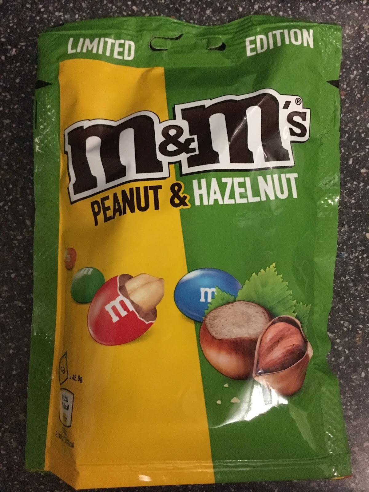 A Review A Day: Today's Review: M&Ms Peanut & Hazelnut
