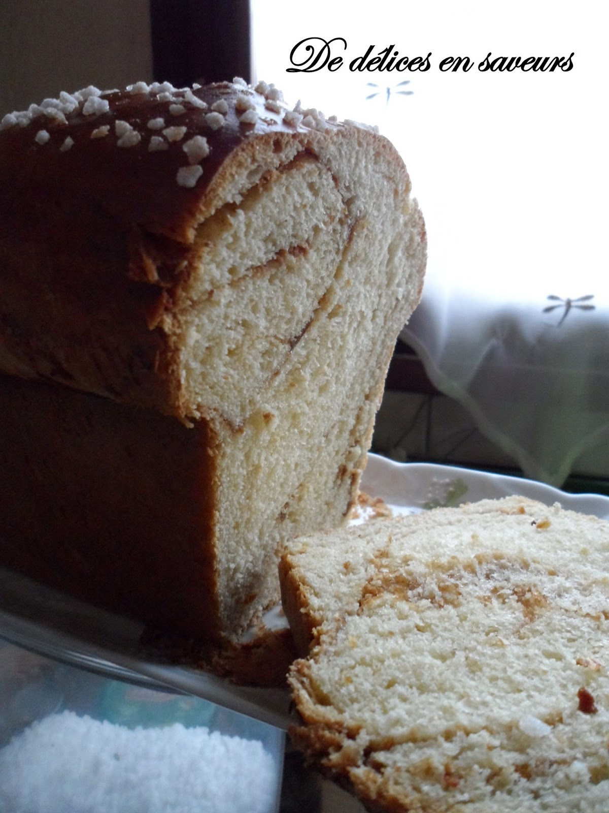 De délices en saveurs: Brioche russe au praliné