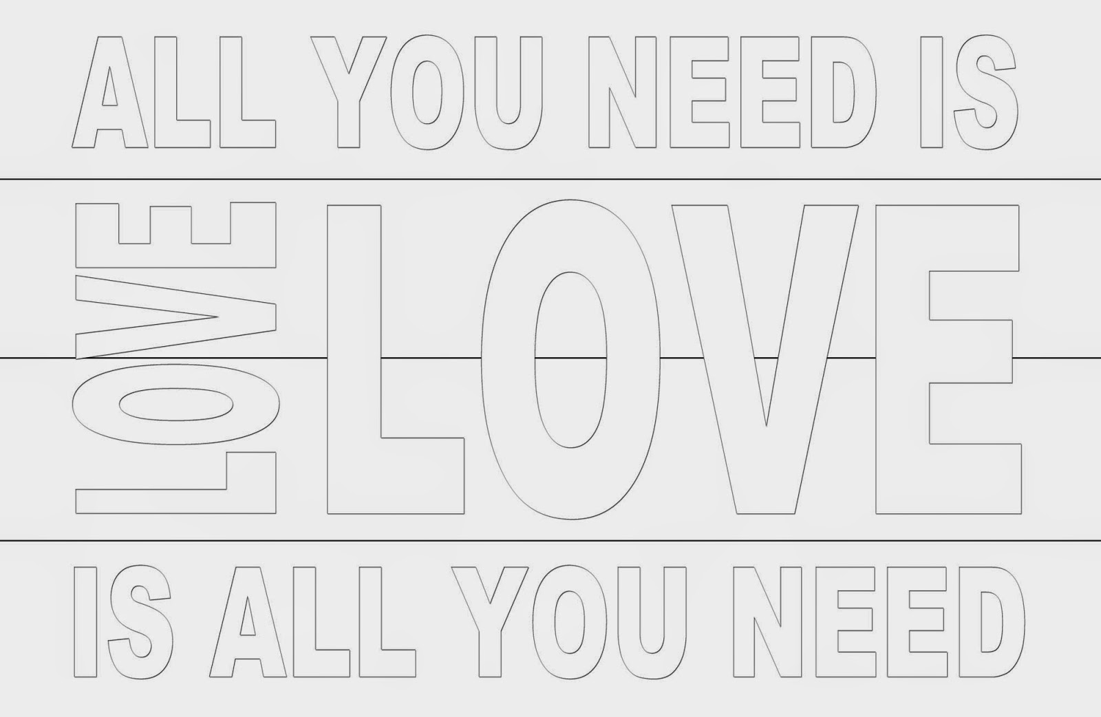 Lake Girl Paints: Make A Wood Sign - All You Need Is Love