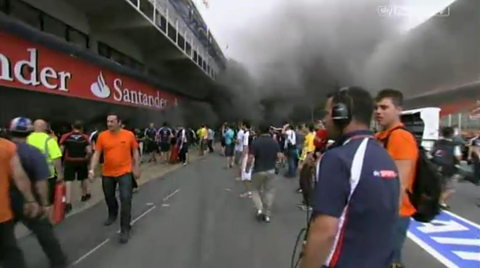 Kodabar DayZ blog: F1: Williams garage catches fire at Spanish Grand Prix