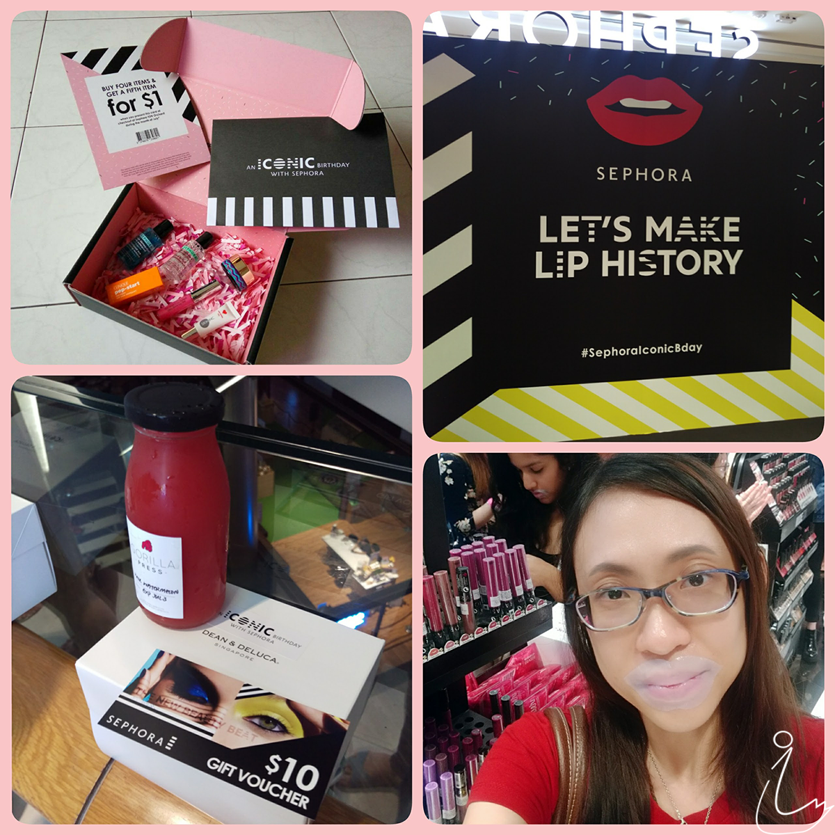The Swanple: Event: An Iconic Lip Moment With Sephora Birthday Event