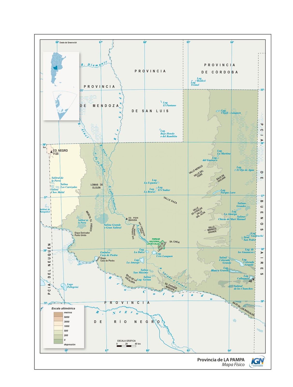 Espacio geográfico: El conflicto jurisdiccional en la cuenca del río Atuel
