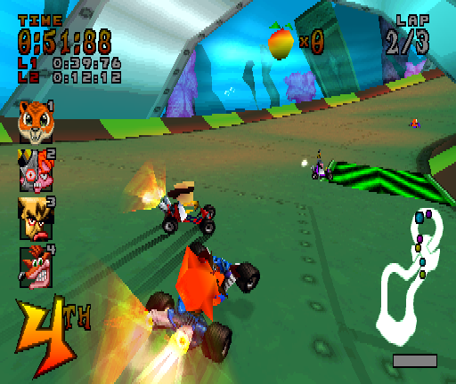 Super Adventures in Gaming: Crash Team Racing (PSX)