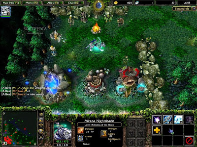 สูตรและเทคนิคเกมส์ดัง: คำสั่งและโหมดการเล่นในเกม ดอทเอ DOTA Warcraft