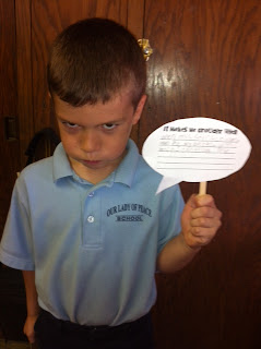 Fun in First at OLP: Why so GROUCHY???