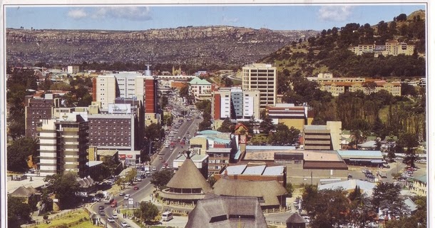 湯米郵政 ‧ Tommy Post ‧ Correios de Tommy: Lesotho Postcard - Maseru