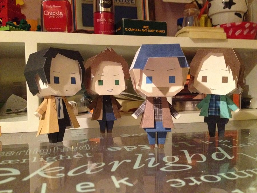 PapercraftZone Br: Supernatural / Papercraft