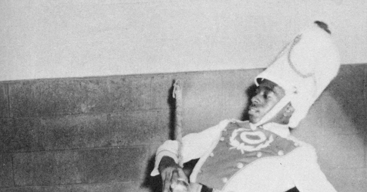 IMAGES OF OUR PAST - THE HIGH STEPPING DRUM MAJOR OF THE OCONEE HIGH ...