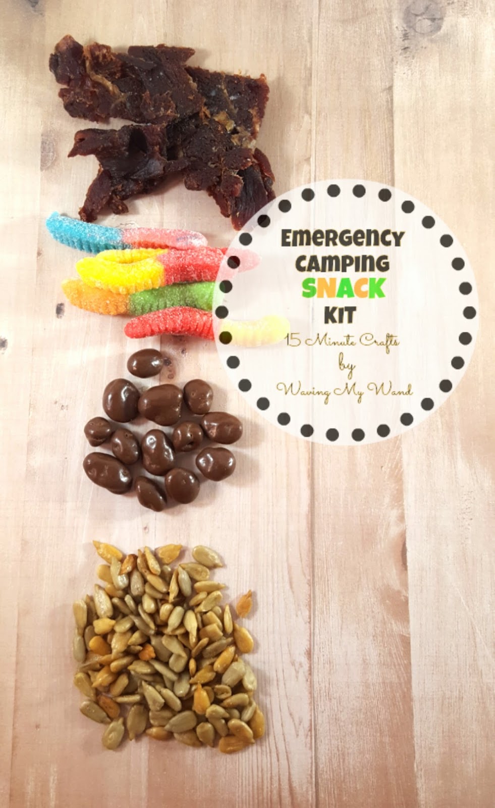 Waving My Wand: Craft Lightning - Emergency Camping Snack Kit - Family ...