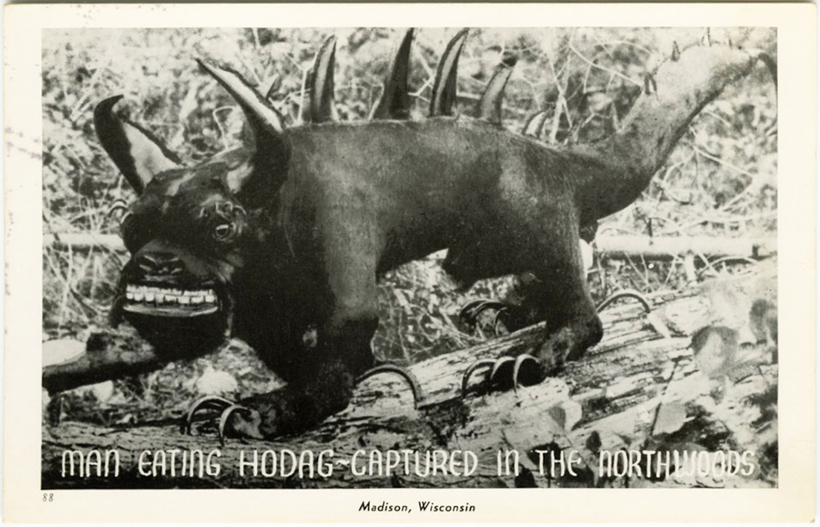 The Wisconsin Project: Found: Man Eating Hodag, Rhinelander, WI