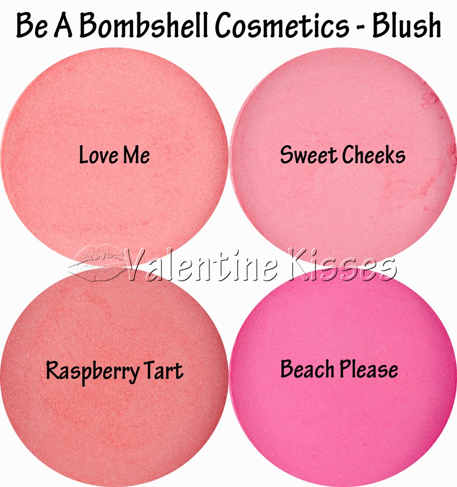 Valentine Kisses: Be A Bombshell Cosmetics Blush in Love Me, Sweet ...