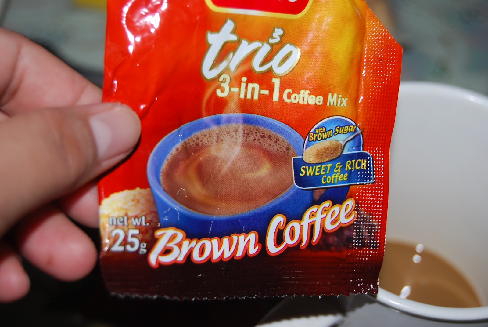 Great Taste Trio 3-in-1 Coffee Mix: Brown Coffee