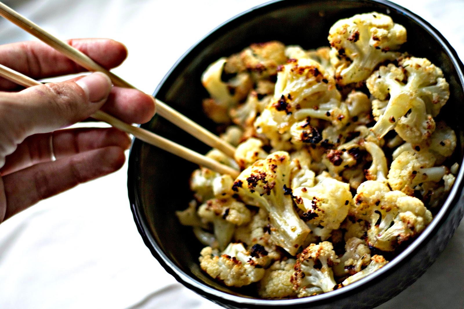 Savvy Sisters: Crispy Cauliflower Popcorn