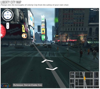 FECHADO: GTA IV em google maps