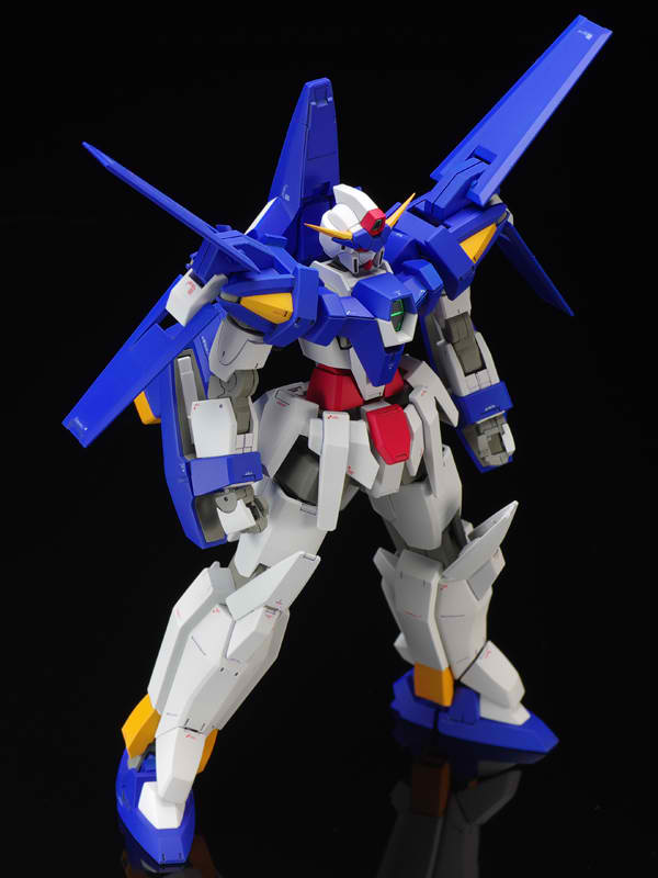 GUNDAM GUY: HG 1/144 Gundam AGE-3 Normal - Painted Build by Schizophonic9
