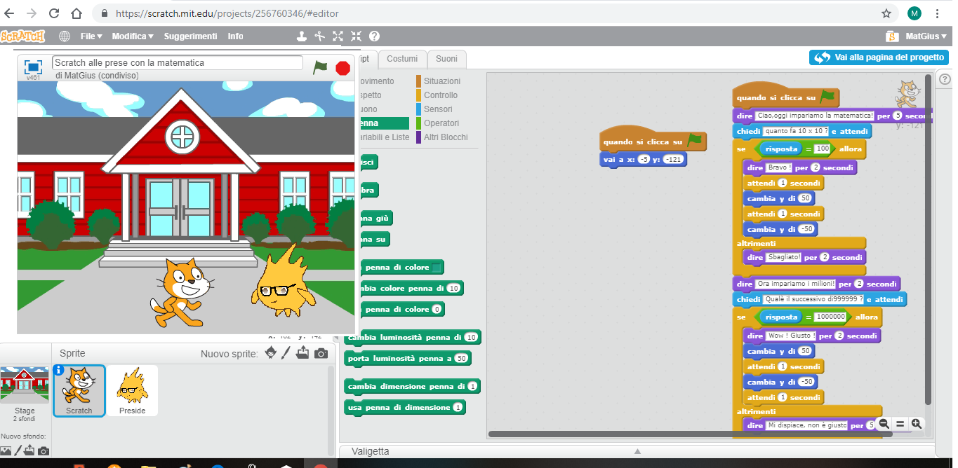 FLIPPED CLASSROOM : CONTINUIAMO A PROGRAMMARE CON SCRATCH!
