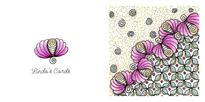 Time for Tangling: A Tangled Birthday Card