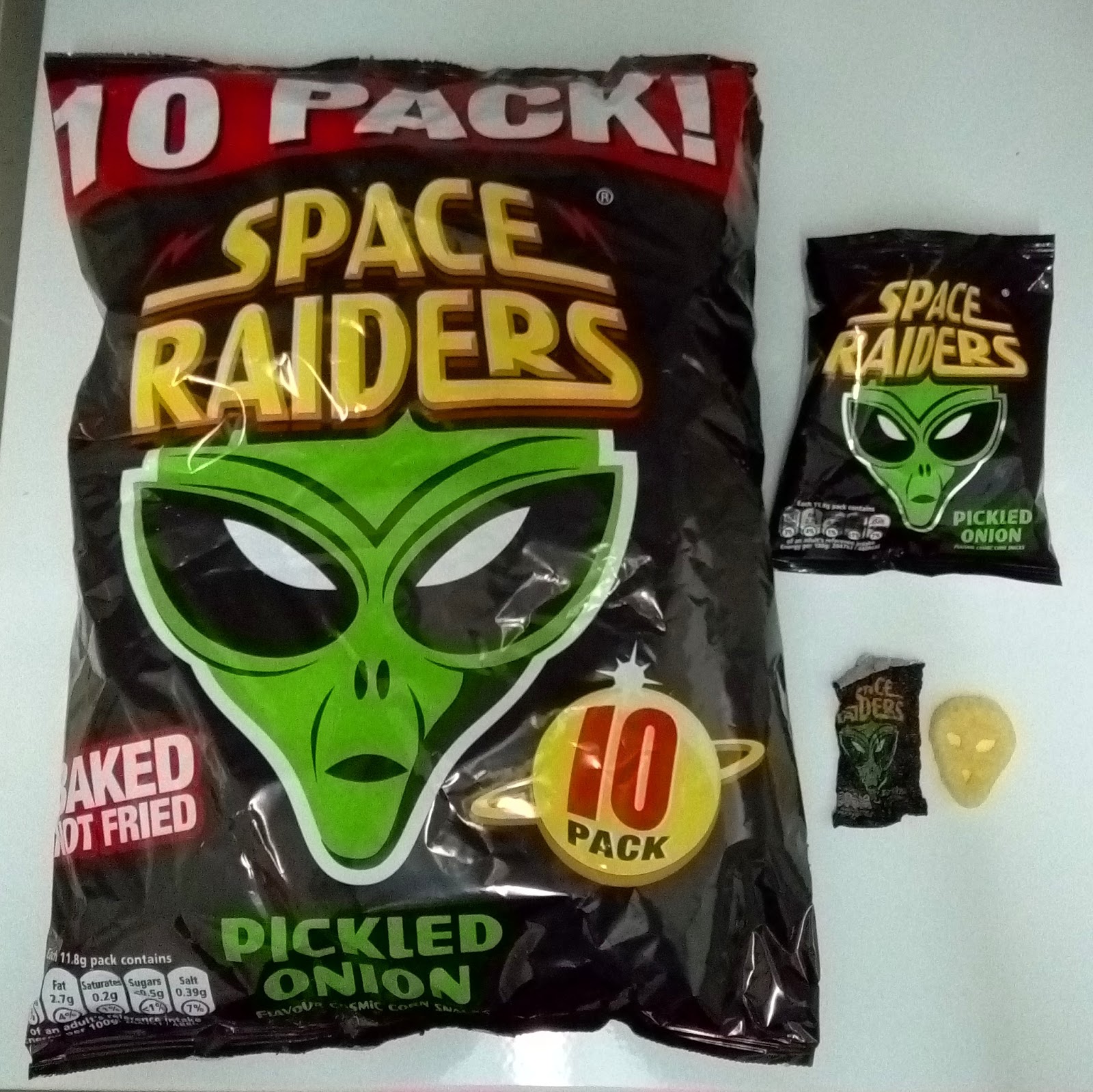 Supersupergirl's Food Reviews: [KP Snacks] Space Raiders