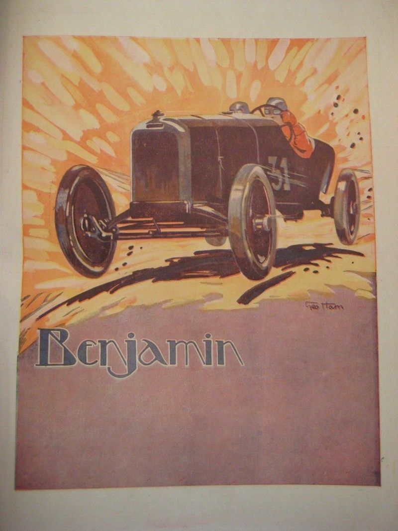 Forsale RARE Car 1925 Benjamin Voiturette Cyclecar | UK Classic Motor ...