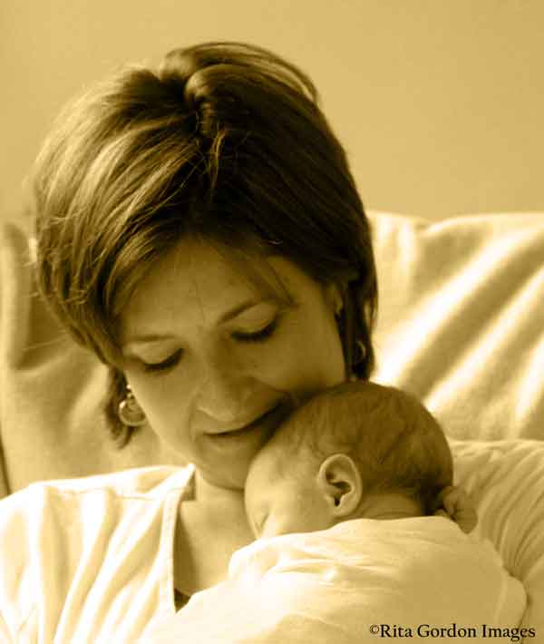 Rita Gordon Images: Christine & Baby John Ginnity Portraits