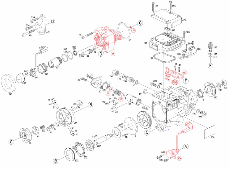 INJECTION-AUTOMOTIVE: 0470006009 BOSCH-ROTARY INJECTION PUMP