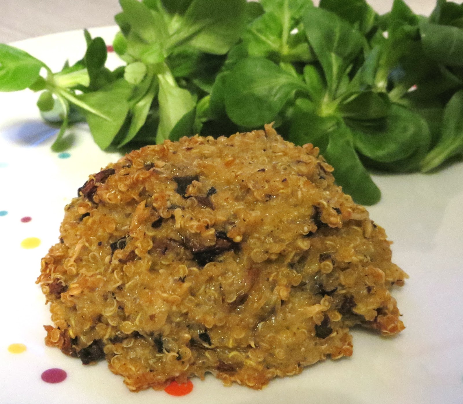 Cocotte forever: Cookies de quinoa aux champignons : 146 calories