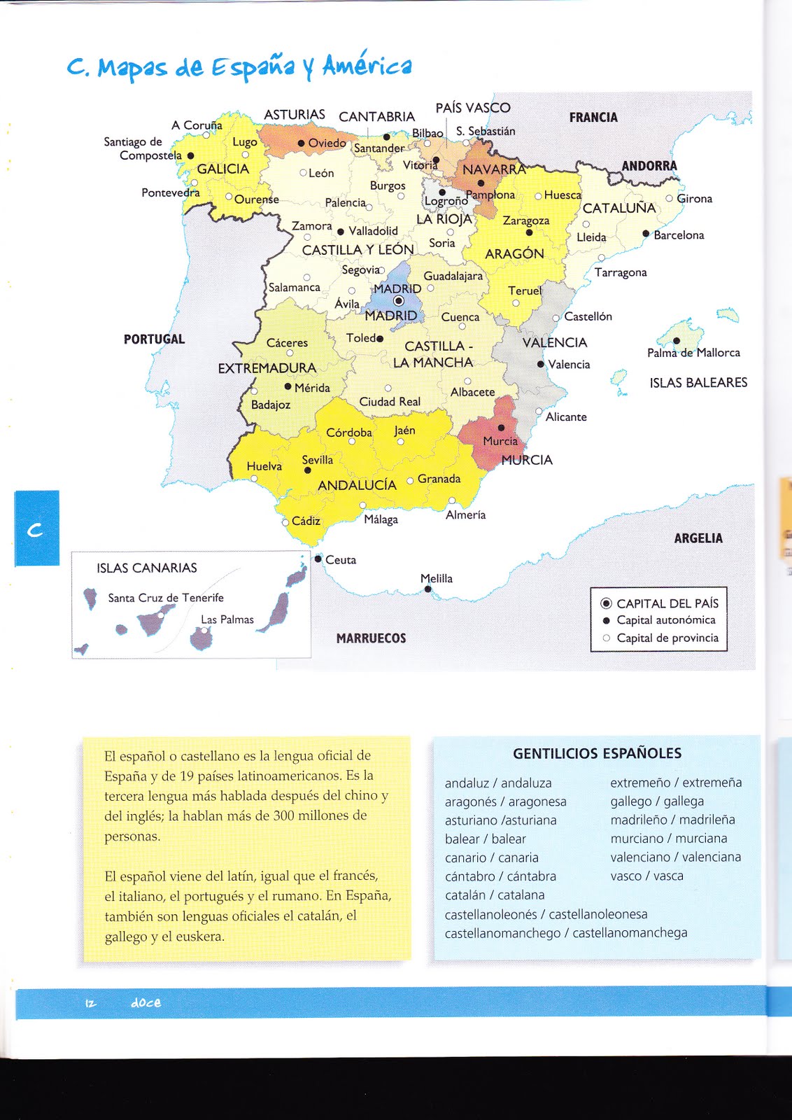 Brasileñas Manchegas: El verbo "Ser" y las nacionalidades: