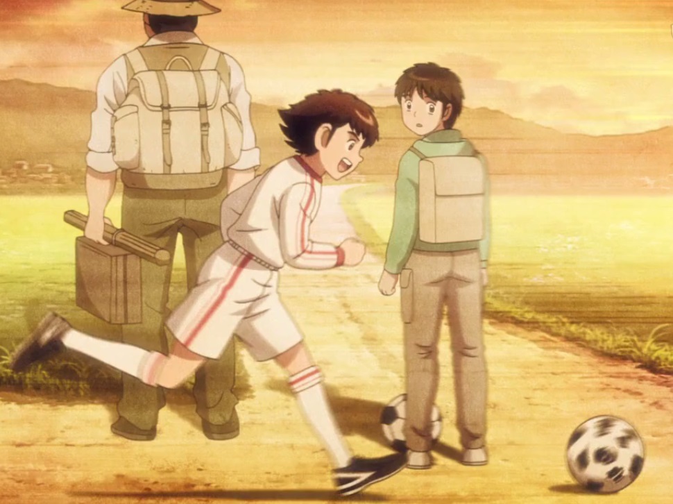 OLIVER SE CRUZA CON TOM MISAKI EN EL QUINTO EPISODIO DE SUPER CAMPEONES ...