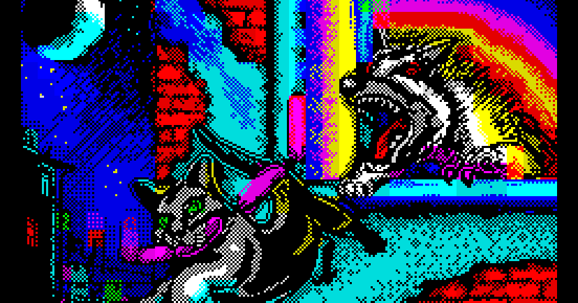 Indie Retro News: Alley Cat - Atari/DOS cat classic as a 128k ZX ...