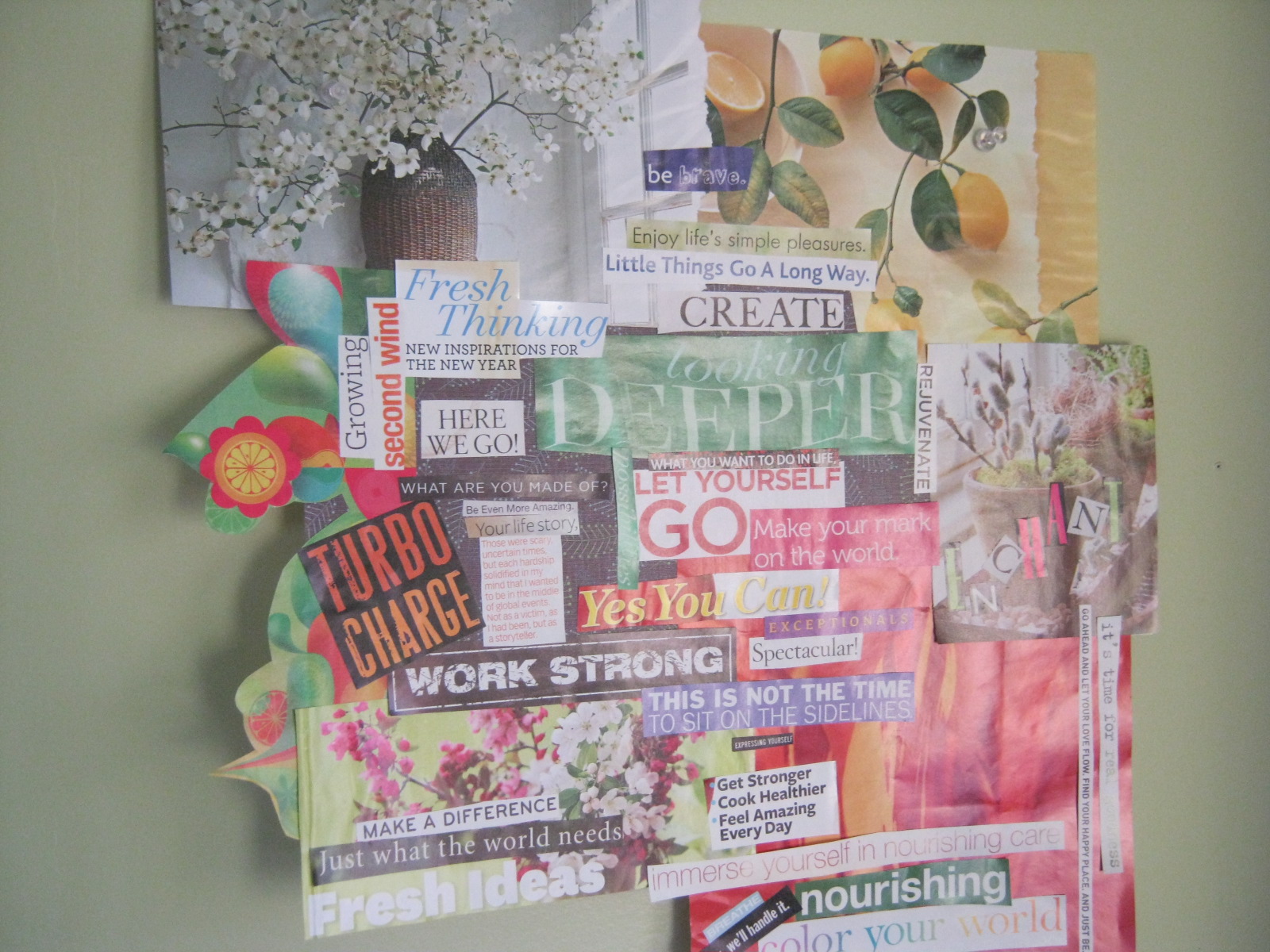 Tales of This 4th Grade Teacher: Make It Monday: Vision Board